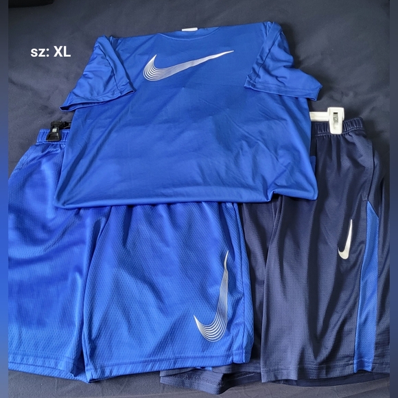 Nike | Matching Sets | Nike Blue Sportswear Set | Poshmark